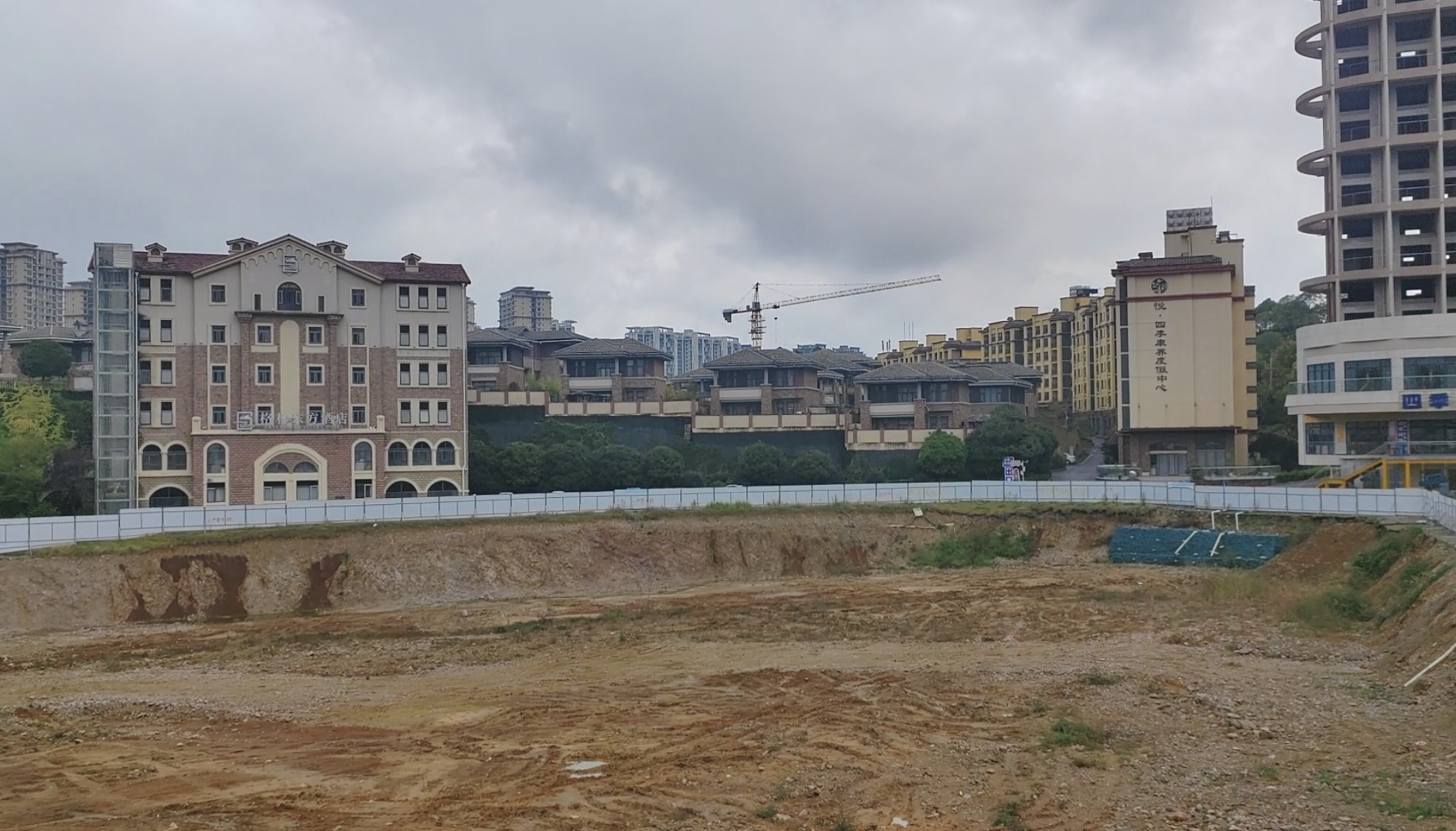 四季贵州乐园在建项目。